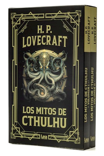 MITOS DE CTHULHU (2 TOMOS) (ESTUCHE) por LOVECRAFT HOWARD PHILLIPS ...